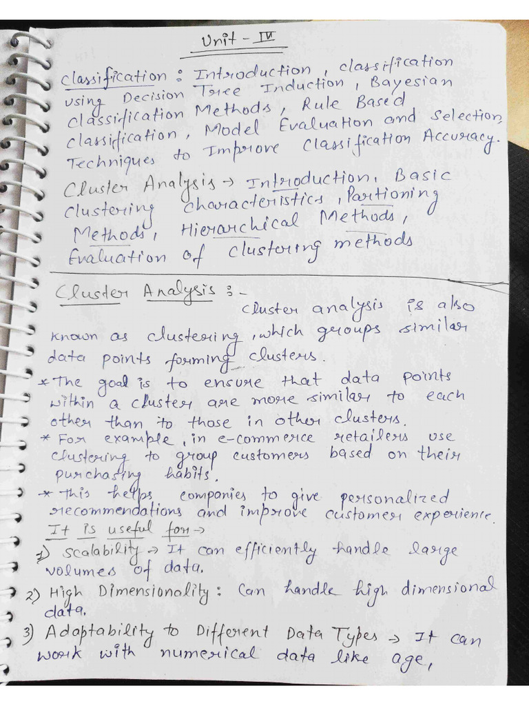 unit 4 data warehouse and mining | PDF