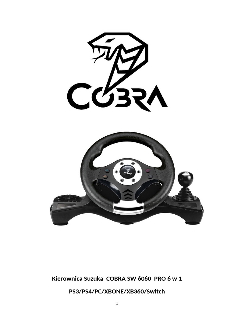 Users Manual COBRA Suzuka PRO | PDF