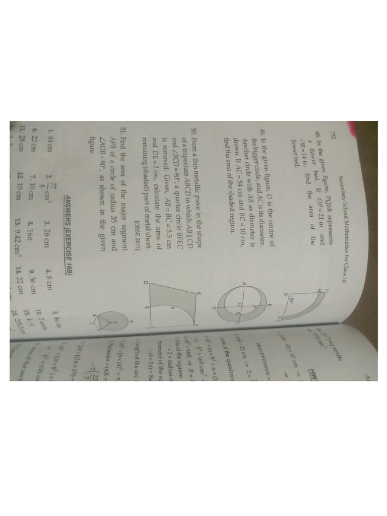 Questions Math 1 | PDF