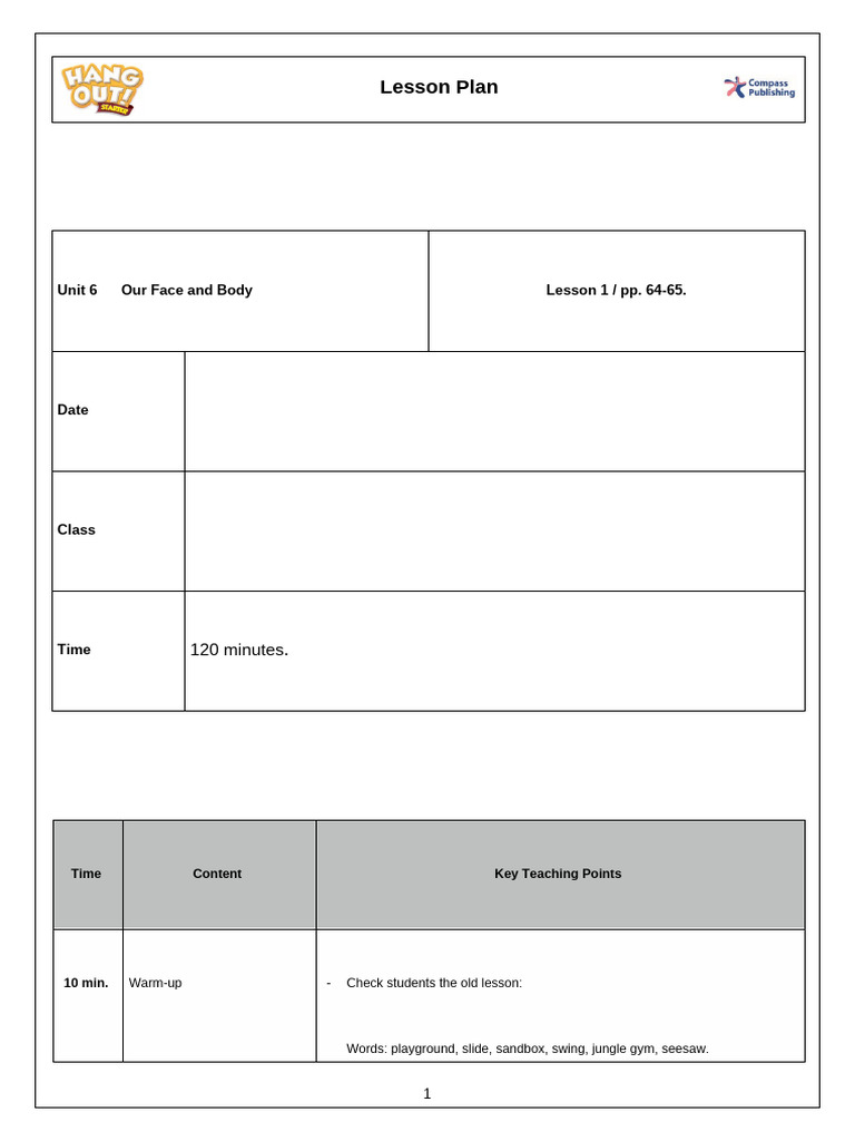 unit 6 | PDF | Plural | Noun