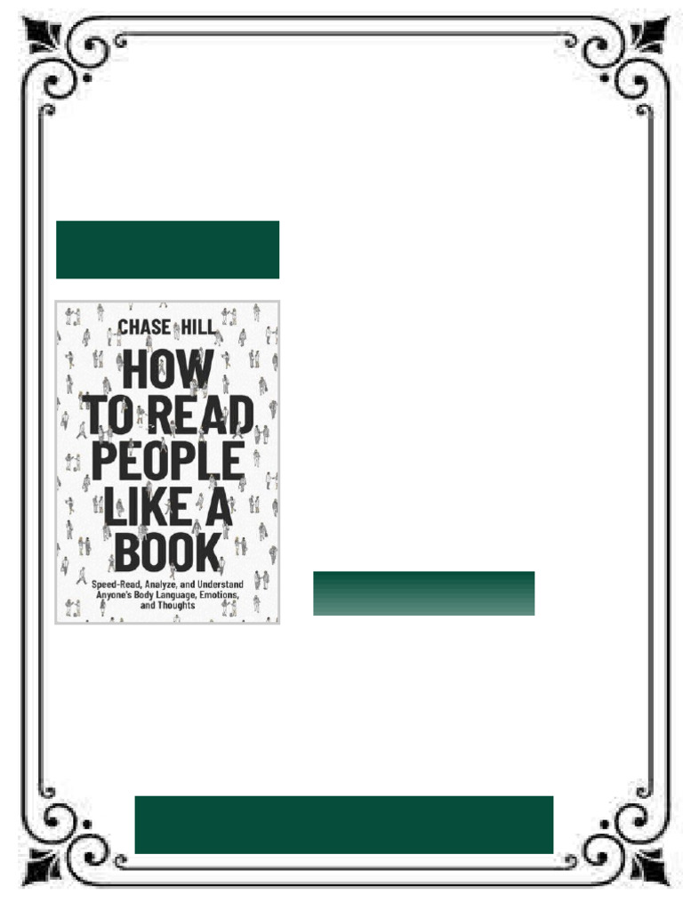 How to Read People Like a Book: Speed-Read, Analyze, and Understand ...