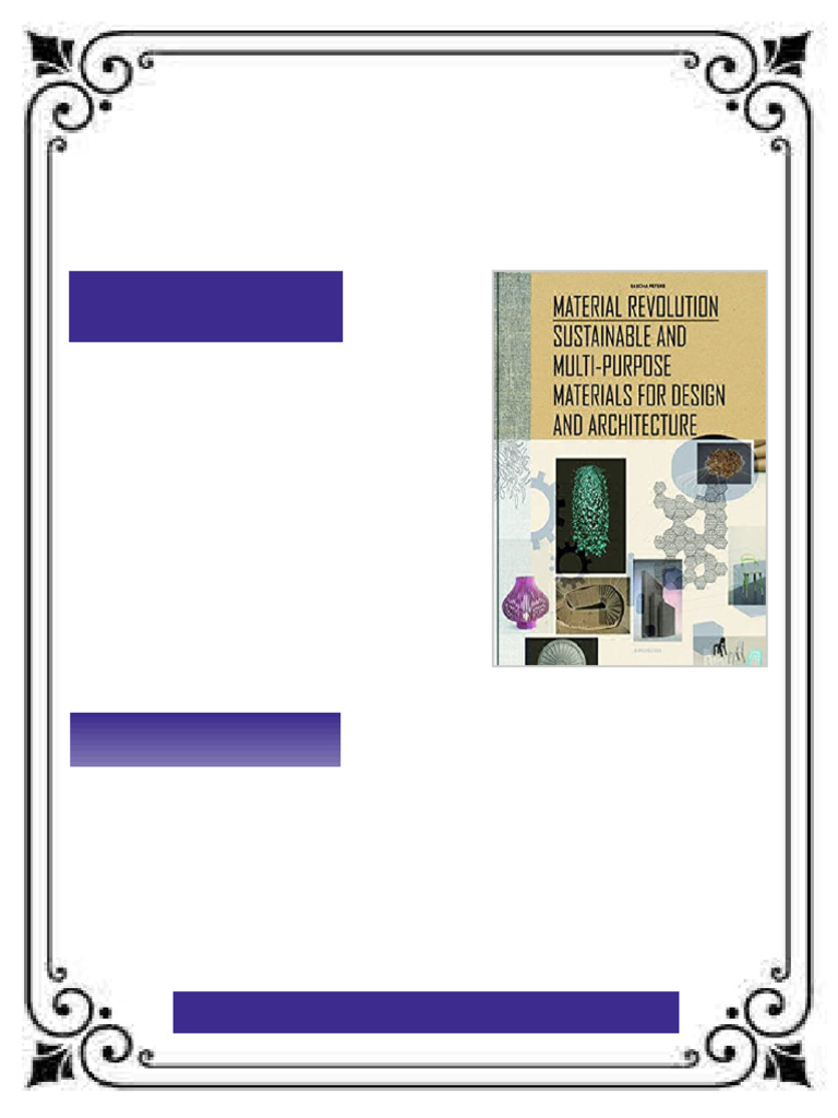 Material revolution sustainable and multi purpose materials for design ...