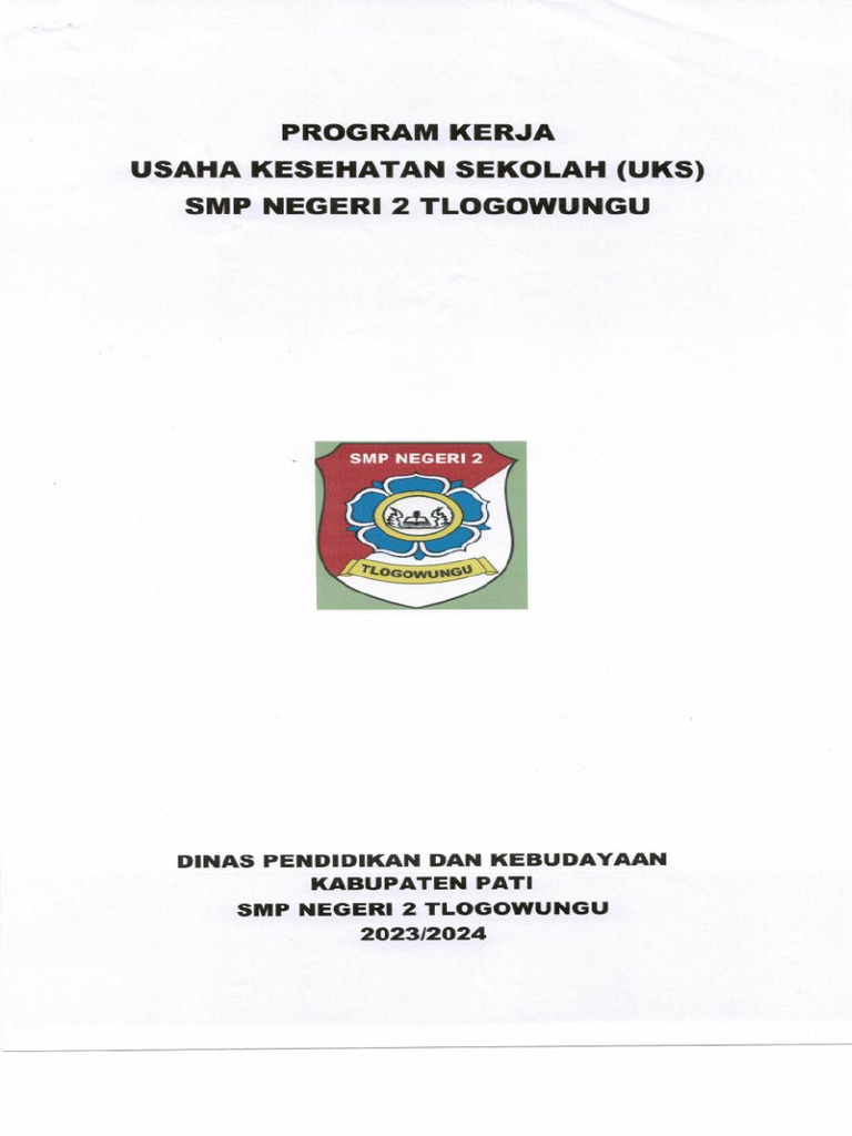 Program Kerja Uks | PDF