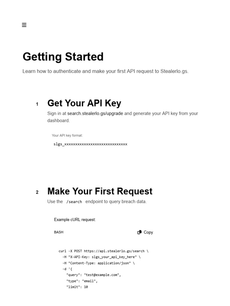 Getting Started | PDF