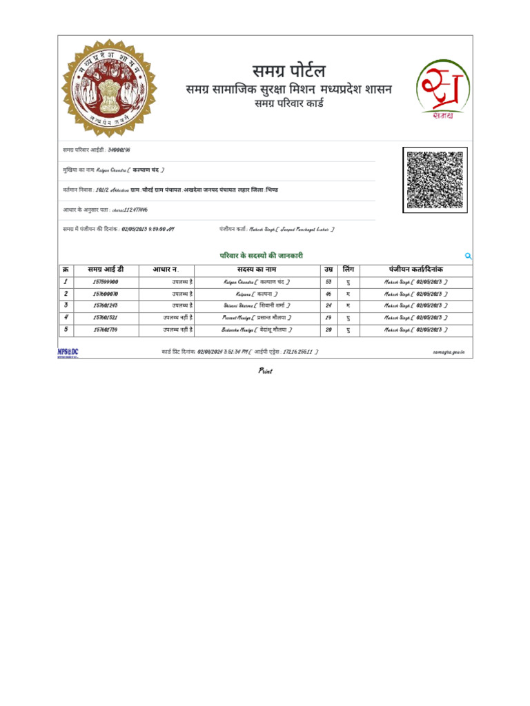 Mpbse.mponline.gov.in Result Index Rspbmhsh ...