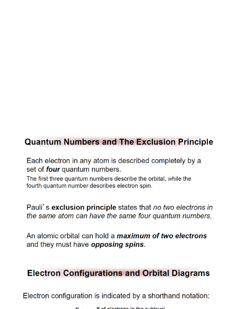 Electron Configuration Orbital Diagrams Periodic Trends | PDF