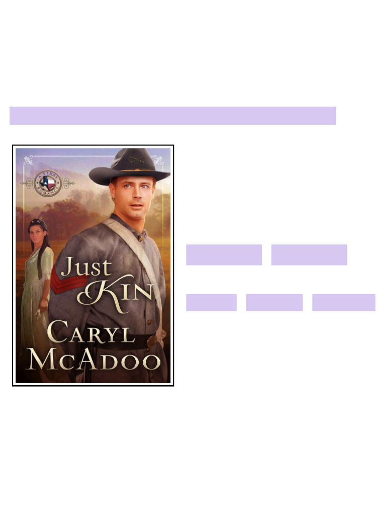 Just Kin Caryl Mcadoo Mcadoo Caryl ebook non stop reading mode | PDF