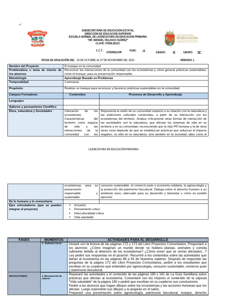 Formato Abp[1] | PDF | Sociedad | Comunidad