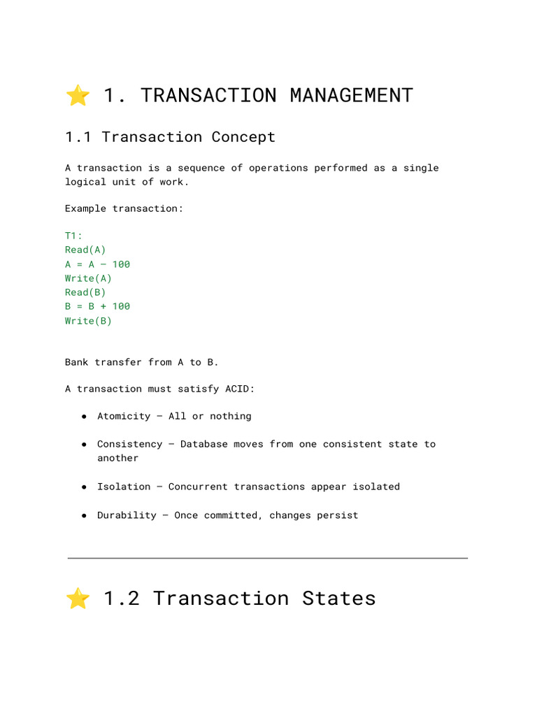 u-3 dbms' | PDF | Database Transaction | Databases