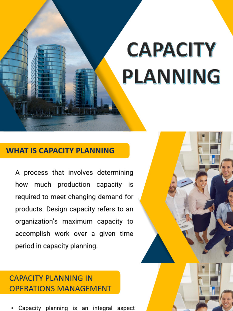 Understanding Capacity Planning in Operations | PDF | Operations ...
