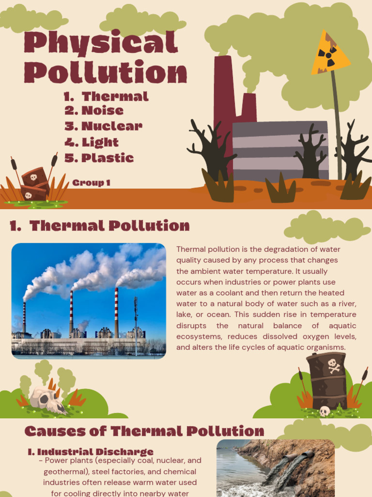 EN-SCIE. (Group 1) Other Pollutions | PDF | Radioactive Contamination ...