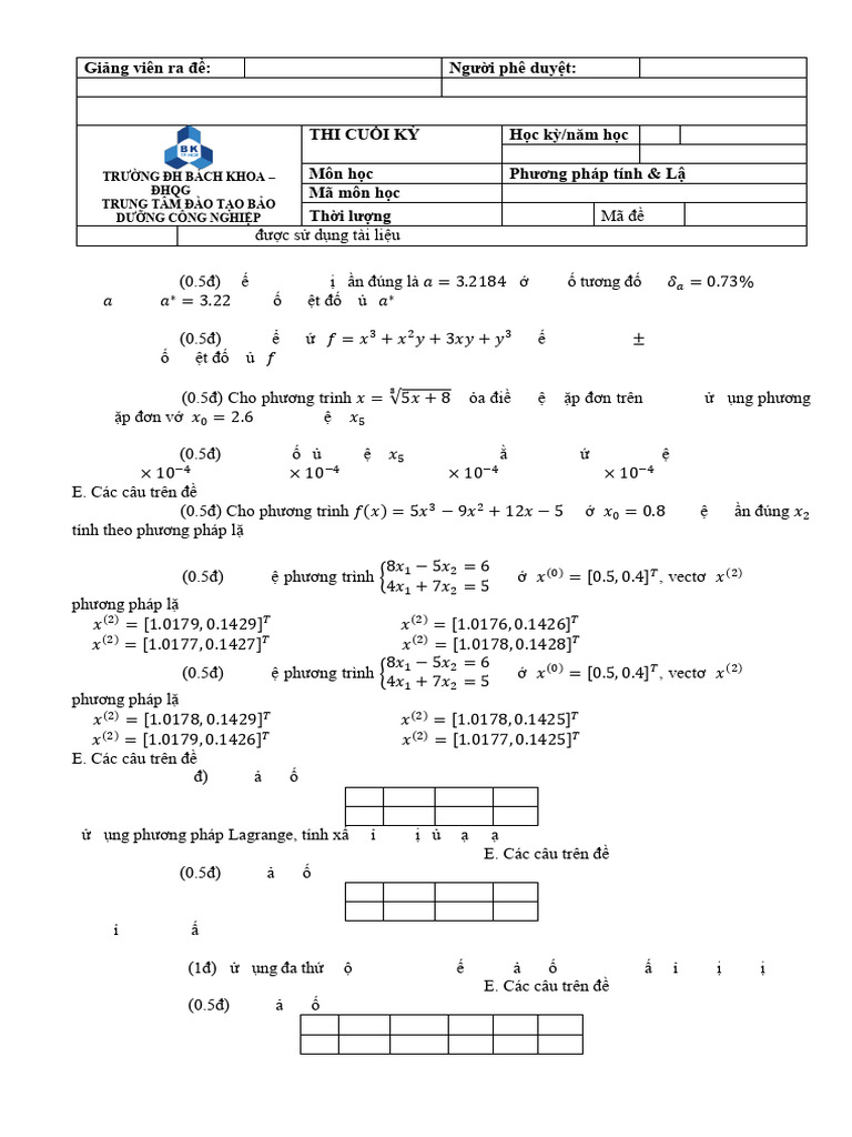 De Thi Cui k PPT 232 De02 | PDF