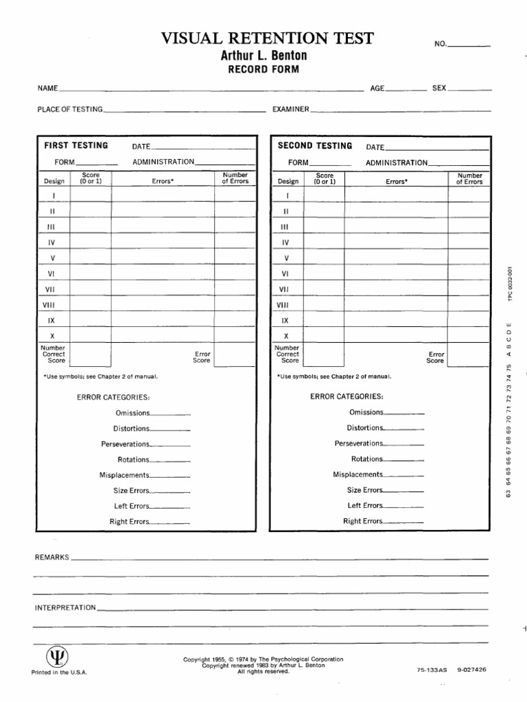 Benton VRT | Rotation