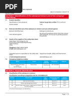 CAT TDTO 30 Safety Data Sheet | PDF