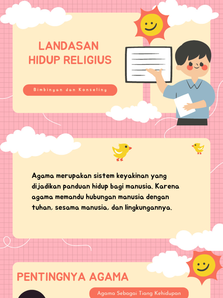 Materi Landasan Hidup Religius SMT 1 Kelas X | PDF