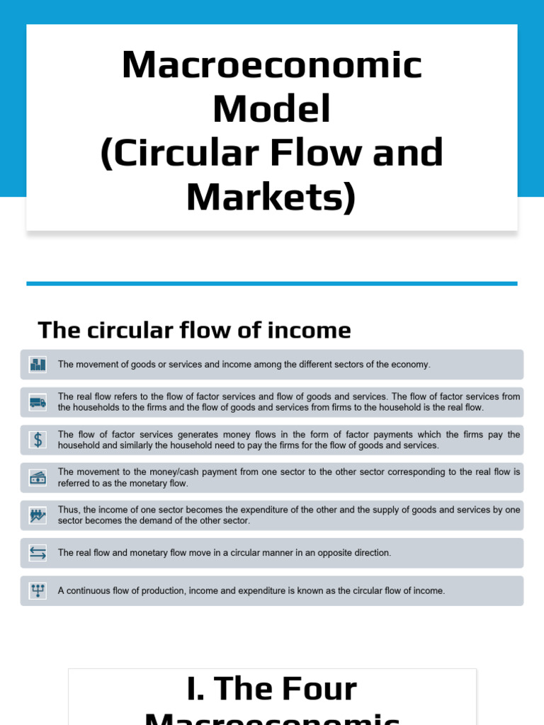 Circular flow | PDF | Income | Economies