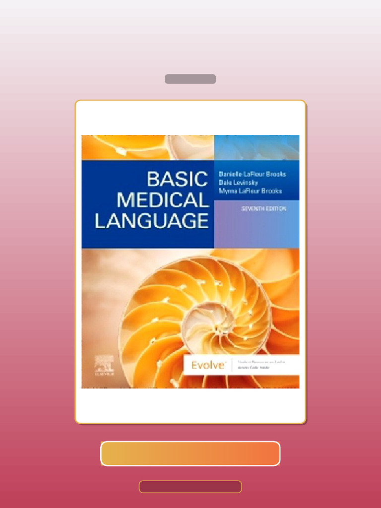 Test Bank for Basic Medical Language 7th Edition Brooks | PDF | Science ...