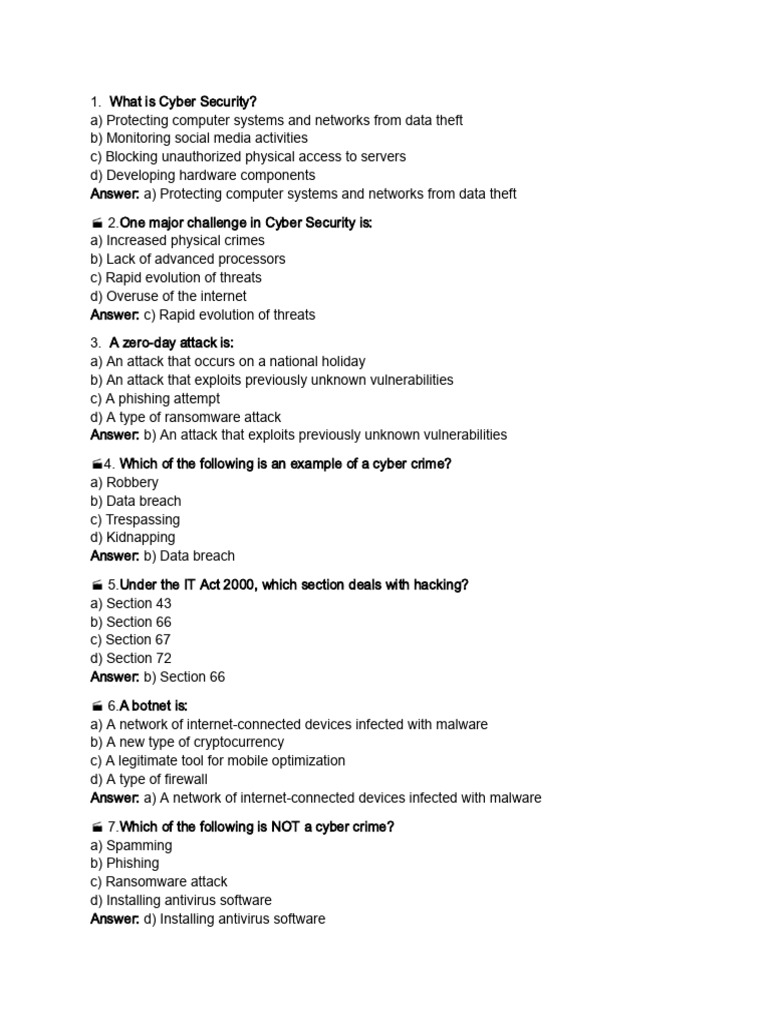 Understanding Cyber Security Basics | PDF | Malware | Security