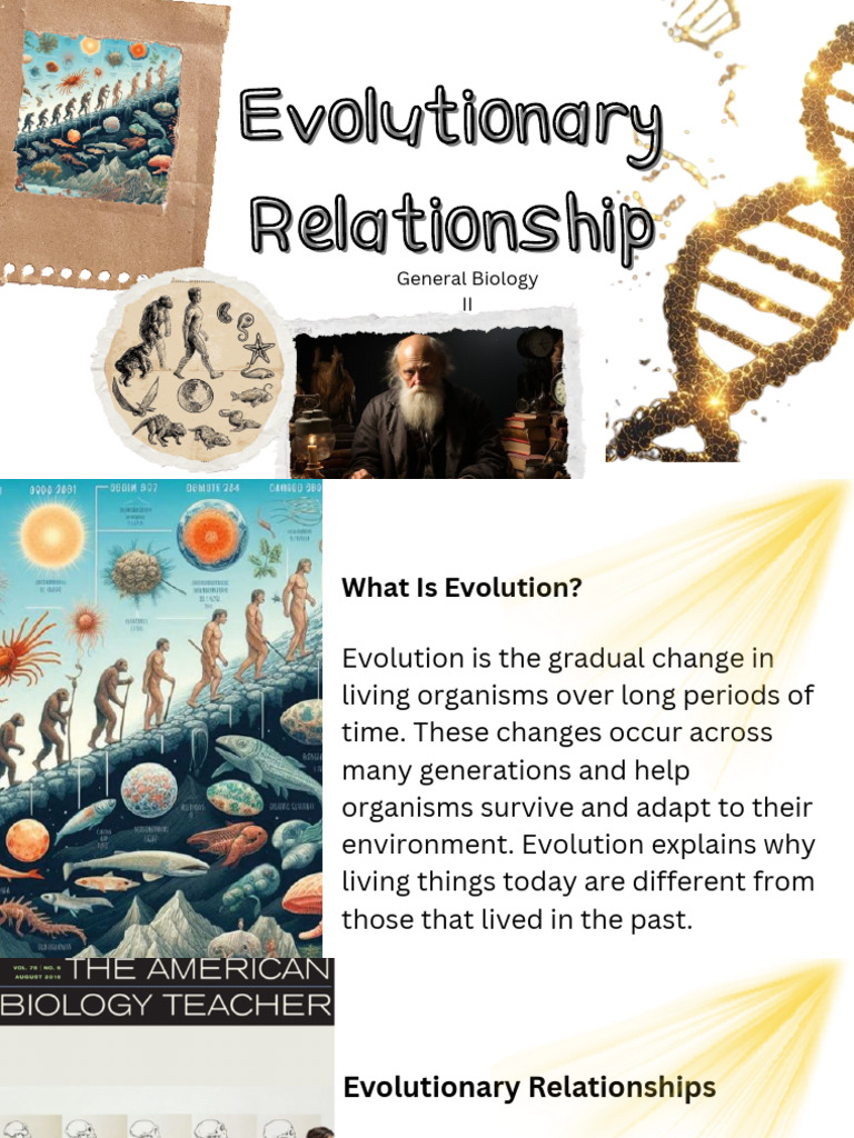 Evolutionary Relationship | PDF | Evolution | Natural Selection