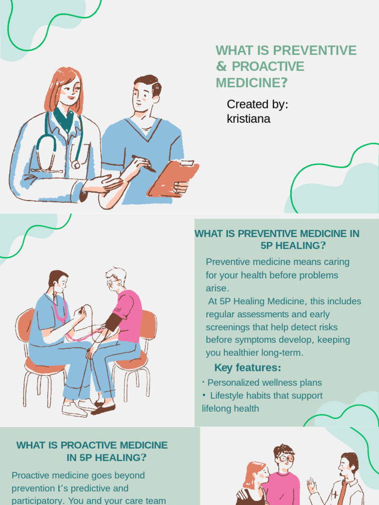 What is Preventive & Proactive Medicine | PDF