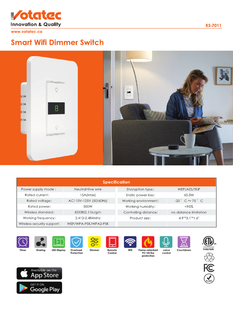 WIFI Dimmer Brochure 1 | PDF