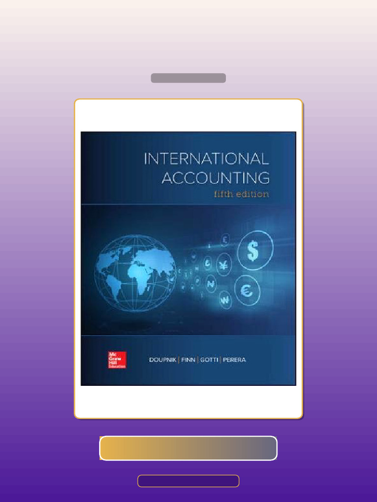 Test Bank for International Accounting 5th Edition Timothy Doupnik Mark ...