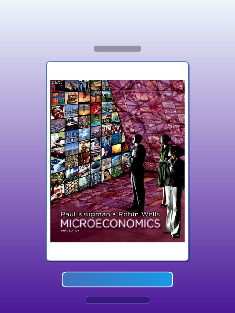 Test Bank for Microeconomics 3rd Edition Paul Krugman Robin Wells | PDF ...