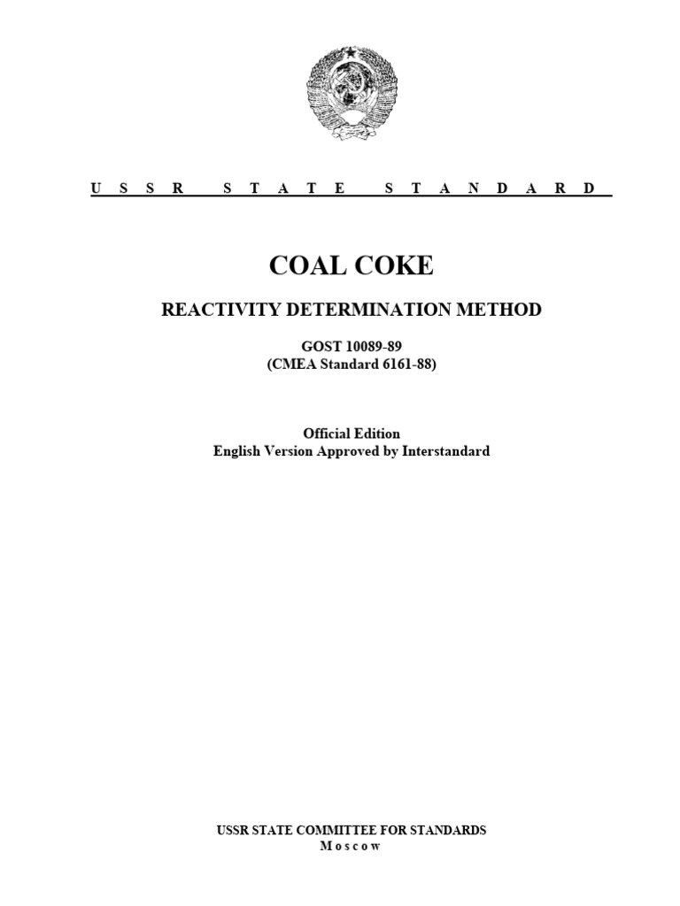GOST 10089_1989 | PDF | Thermocouple | Chemical Substances