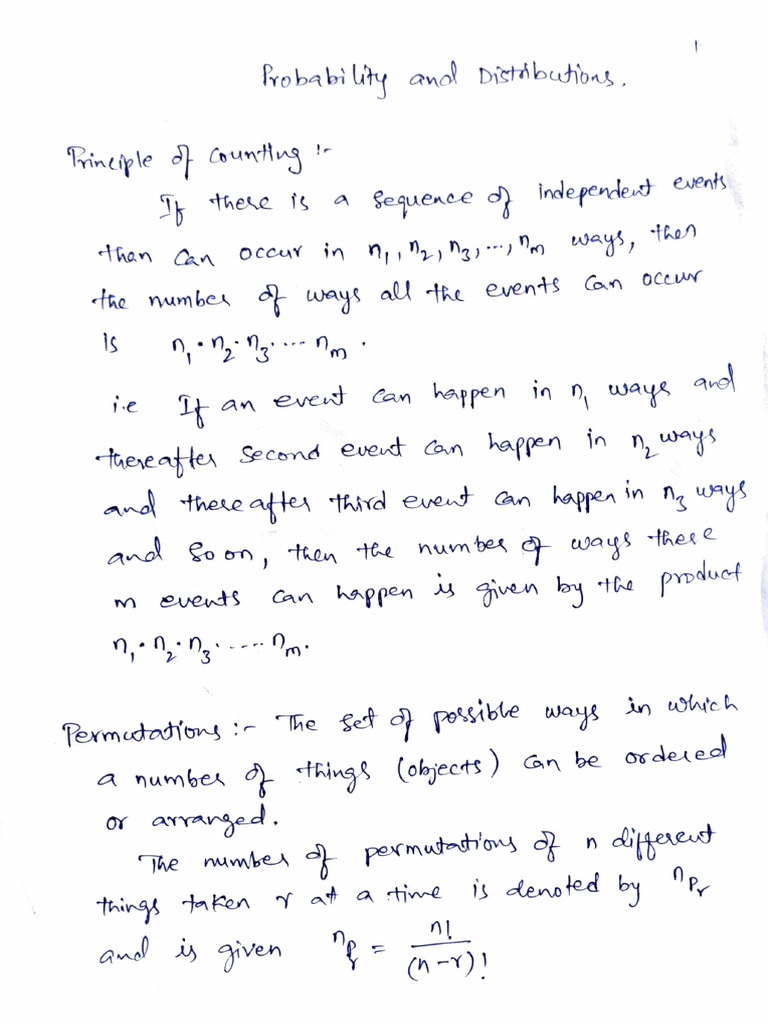 Probability and Distribution 1 | PDF | Logic