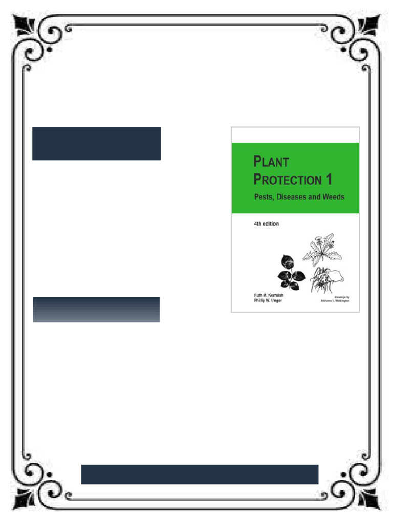 Plant Protection Book1 Pests Diseases and Weeds 4th Edition Kerruish ...