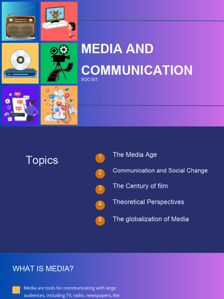 Understanding Media's Impact on Society | PDF | Mass Media | Communication