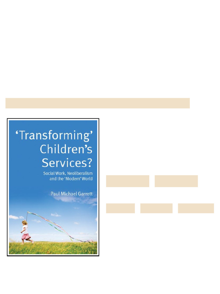 (Ebook) 'Transforming' Children's Services?: Social Work, Neoliberalism ...