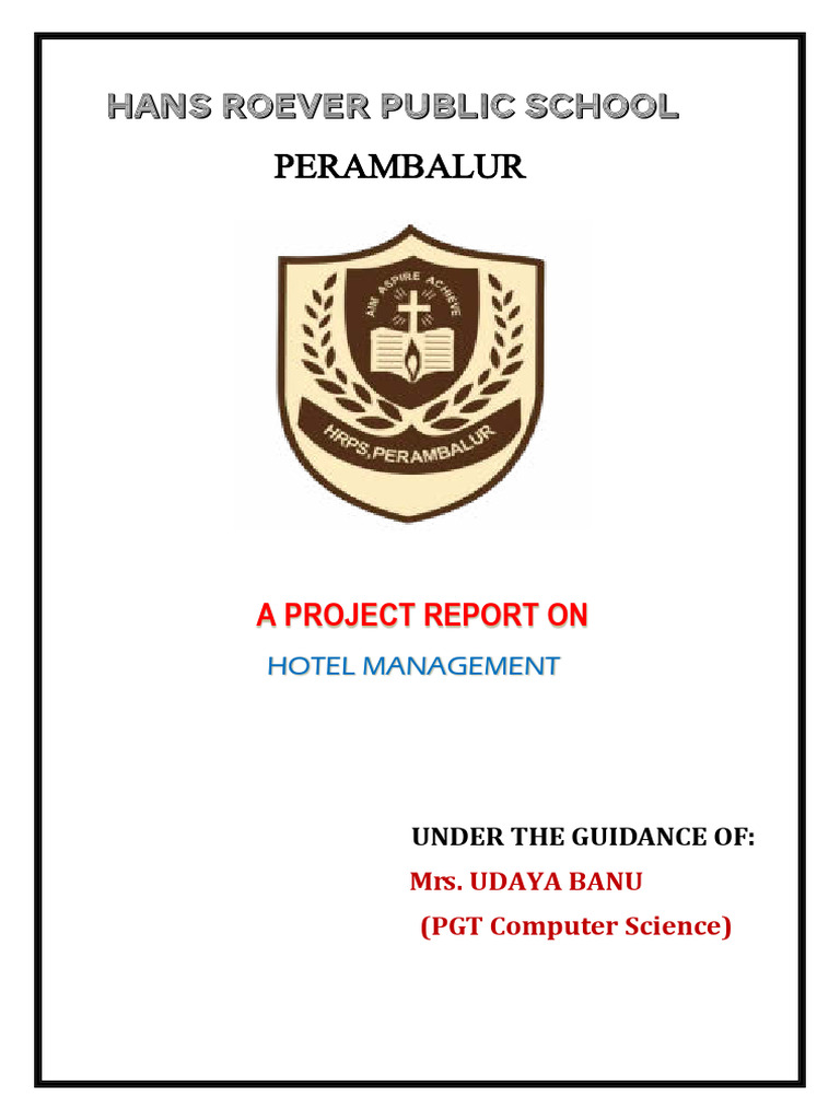 COMPUTER-SCIENCE Project Class 12 | PDF | Menu | Computing