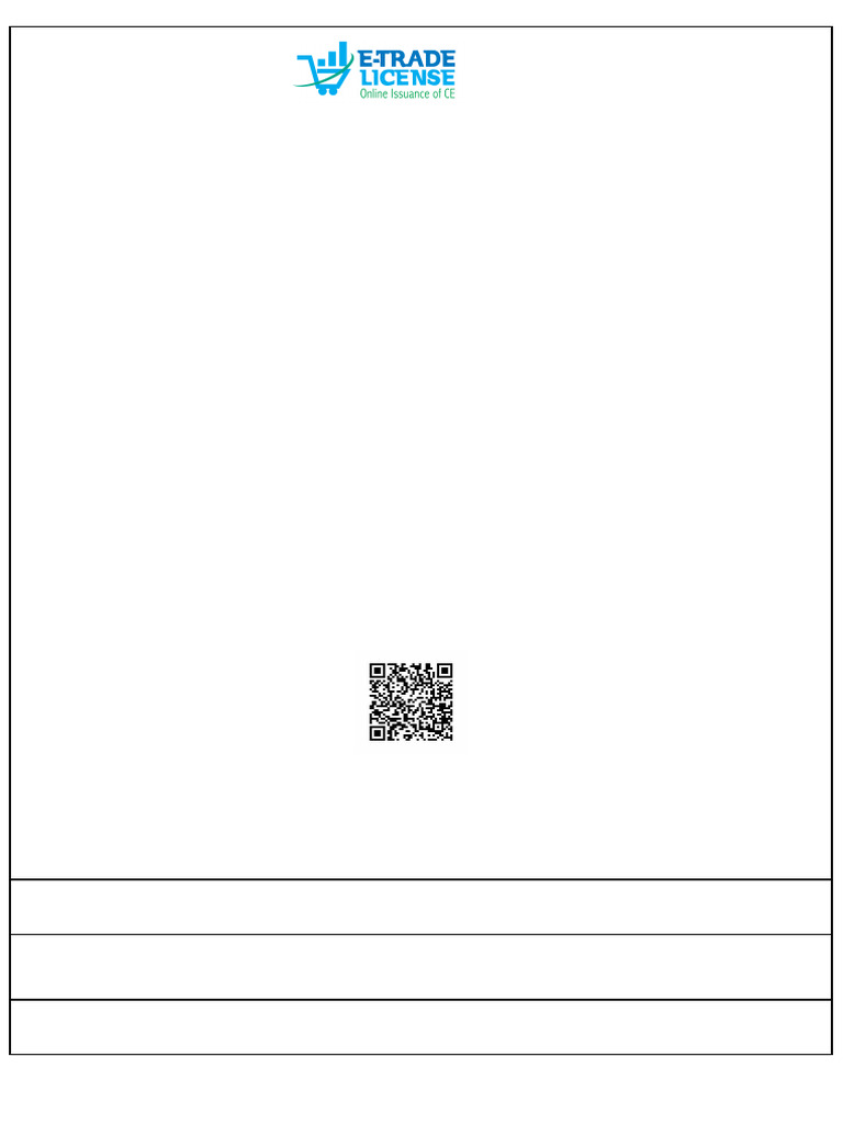 Trade Licence | PDF