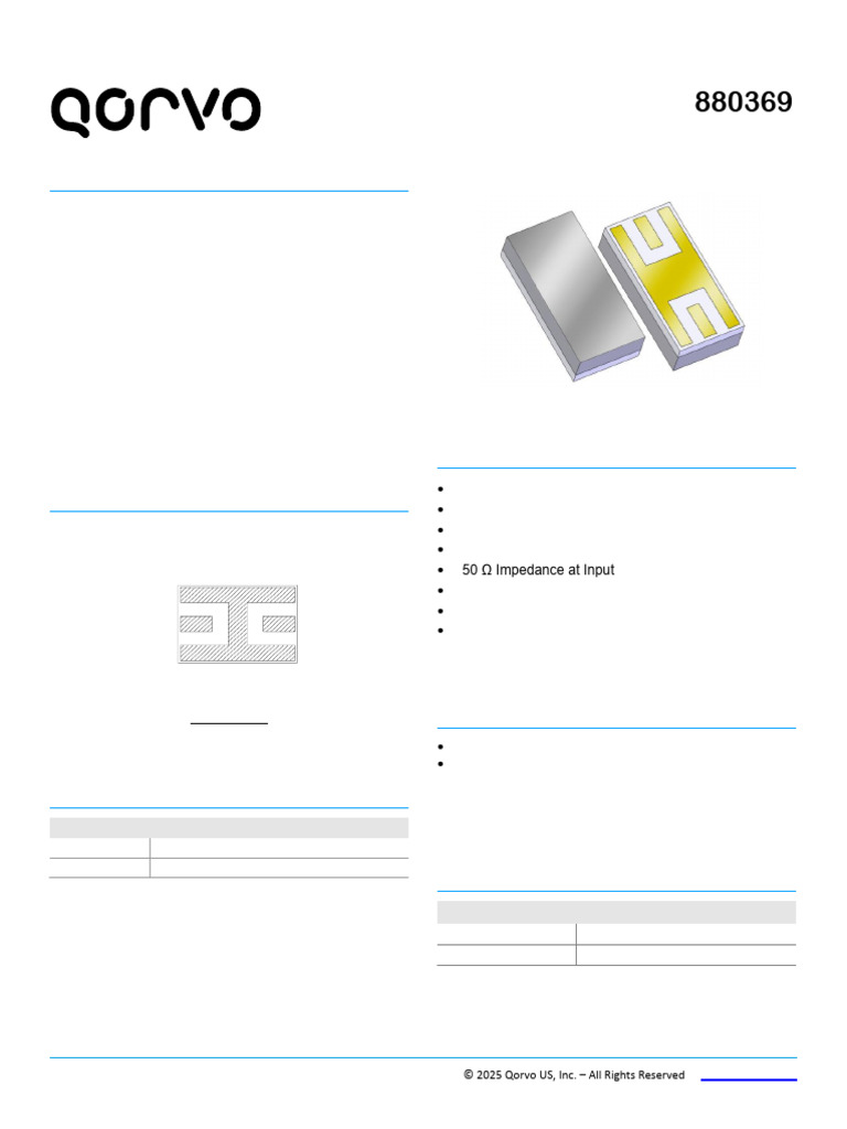 880369 Data Sheet | PDF | Electrostatic Discharge | Filter (Signal Processing)