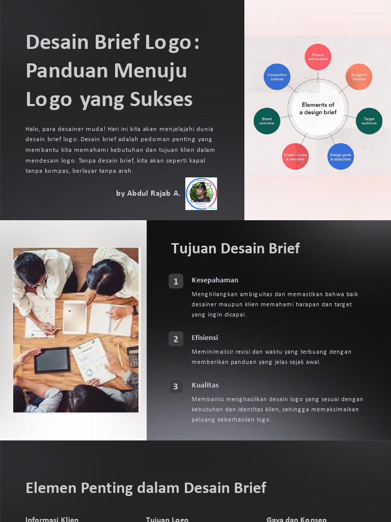 Bukti Karya - Desain Brief Logo Panduan Menuju Logo Yang Sukses | PDF