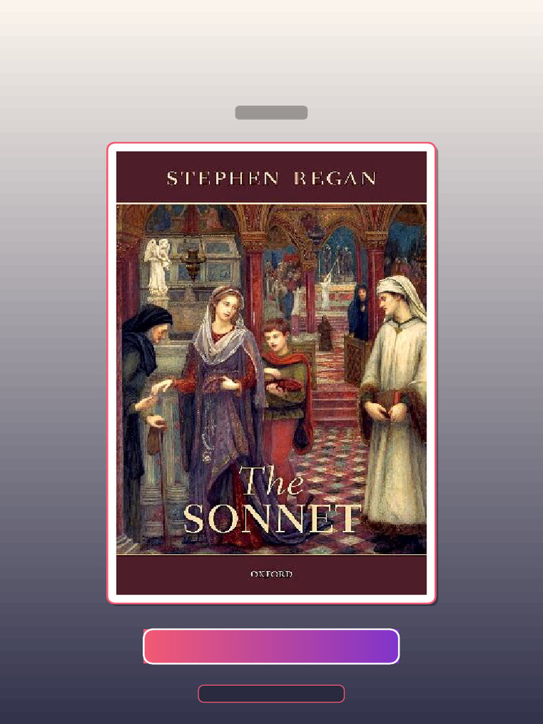 Test Bank for the Sonnet 1st Edition Stephen Regan | PDF | Multiple ...