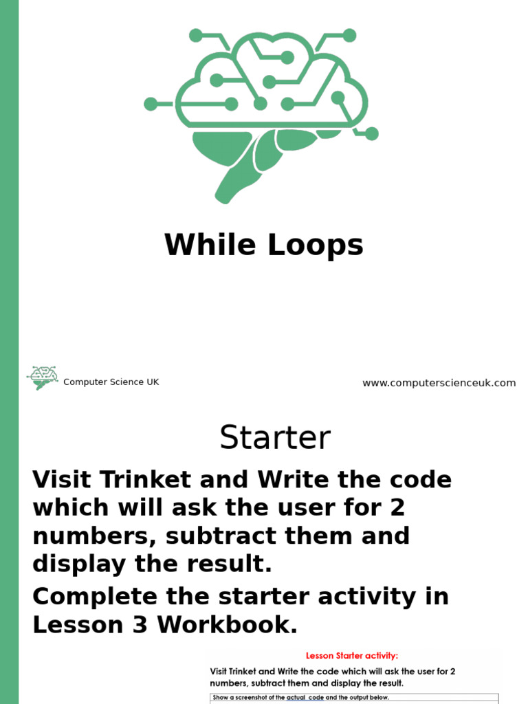 Python While Loops: Programming Guide | PDF | Control Flow | Python ...