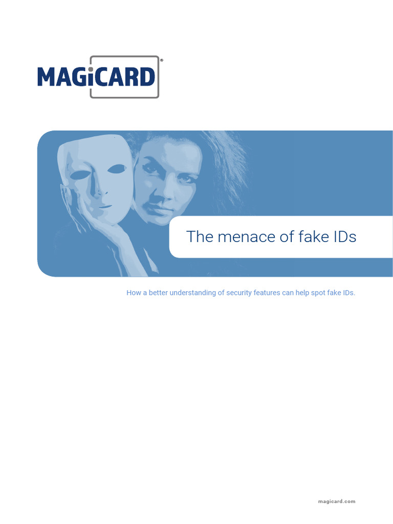 Understanding Fake IDs and Security Features | PDF | Identity Document ...