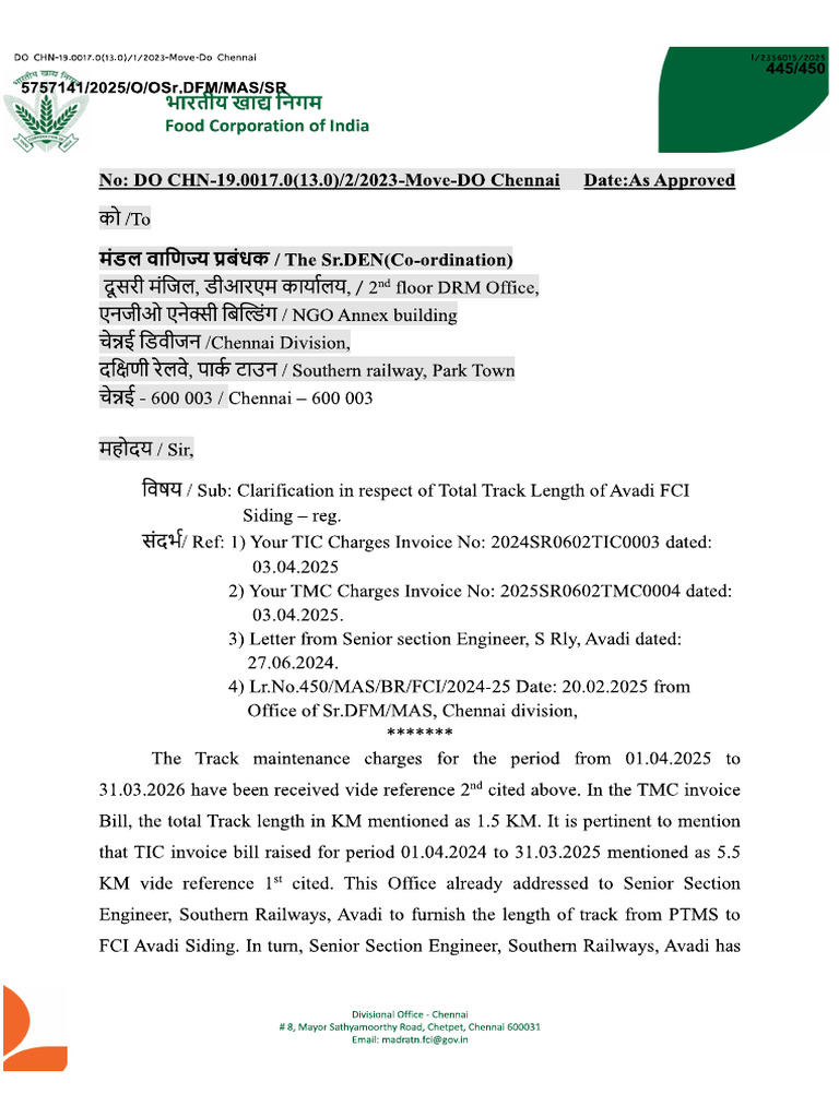 FCI Avadi Merged | PDF