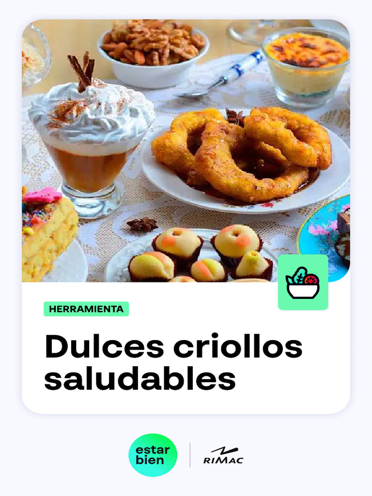 Dulces Criollos Saludables | PDF | Alimentos | Cocinando
