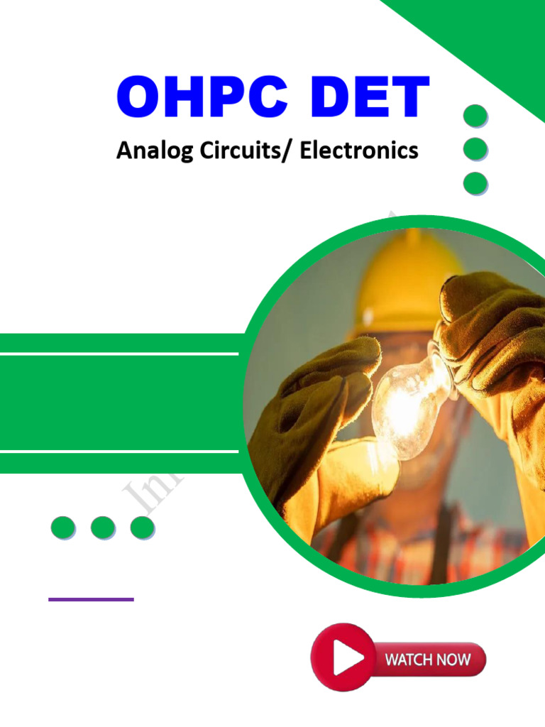 Analog Circuits Electronics | PDF | Field Effect Transistor | Bipolar Junction Transistor