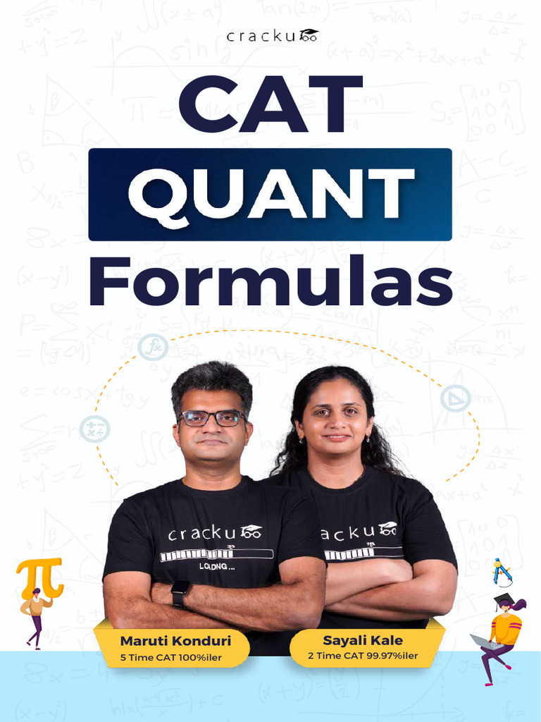 CAT Formulas PDF (1) | PDF | Interest | Equations