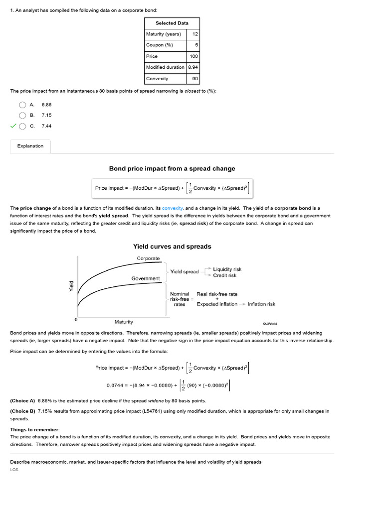 Corporate Bond Pricing and Ratings Analysis | PDF | Bonds (Finance ...