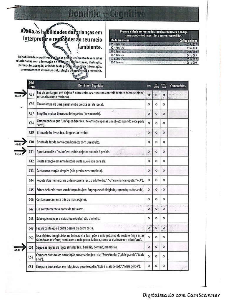 IDADI 36 A 72 M | PDF