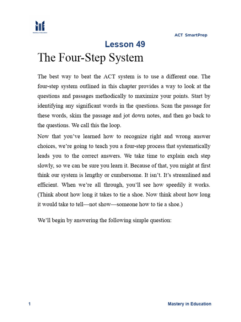 Lesson 49 | PDF