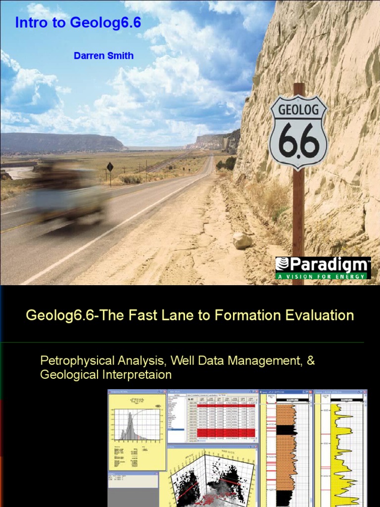 Geolog6.6& Well Analysis | PDF | File Format | Text File