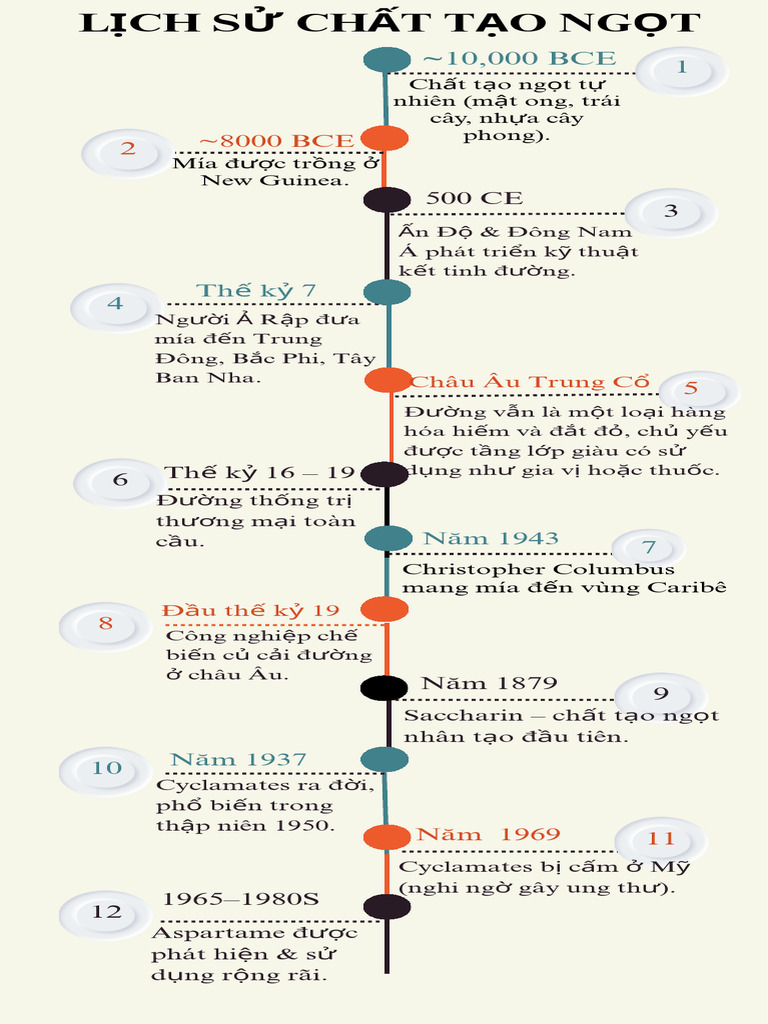 White Colorful Doodle History Timeline Infographic | PDF