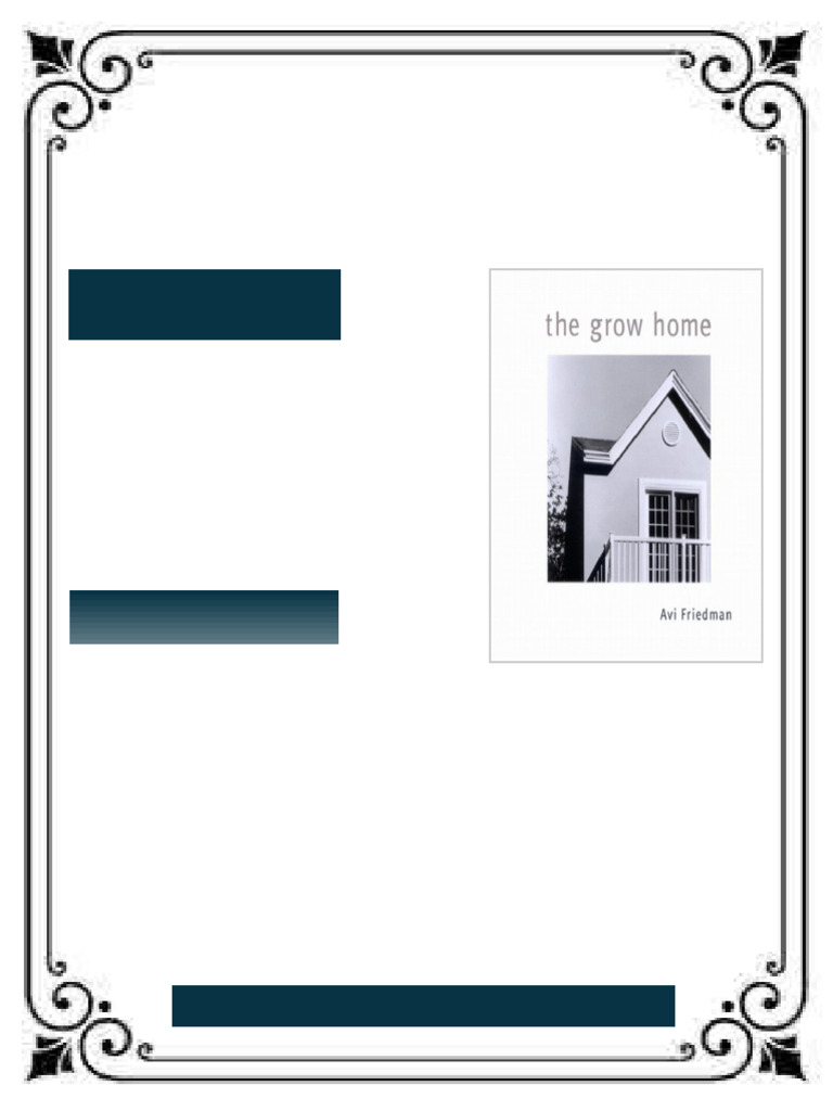 The Grow Home First Edition Avi Friedman ebook high resolution pdf ...