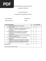 PNP Table of Contents For New Applicants | PDF